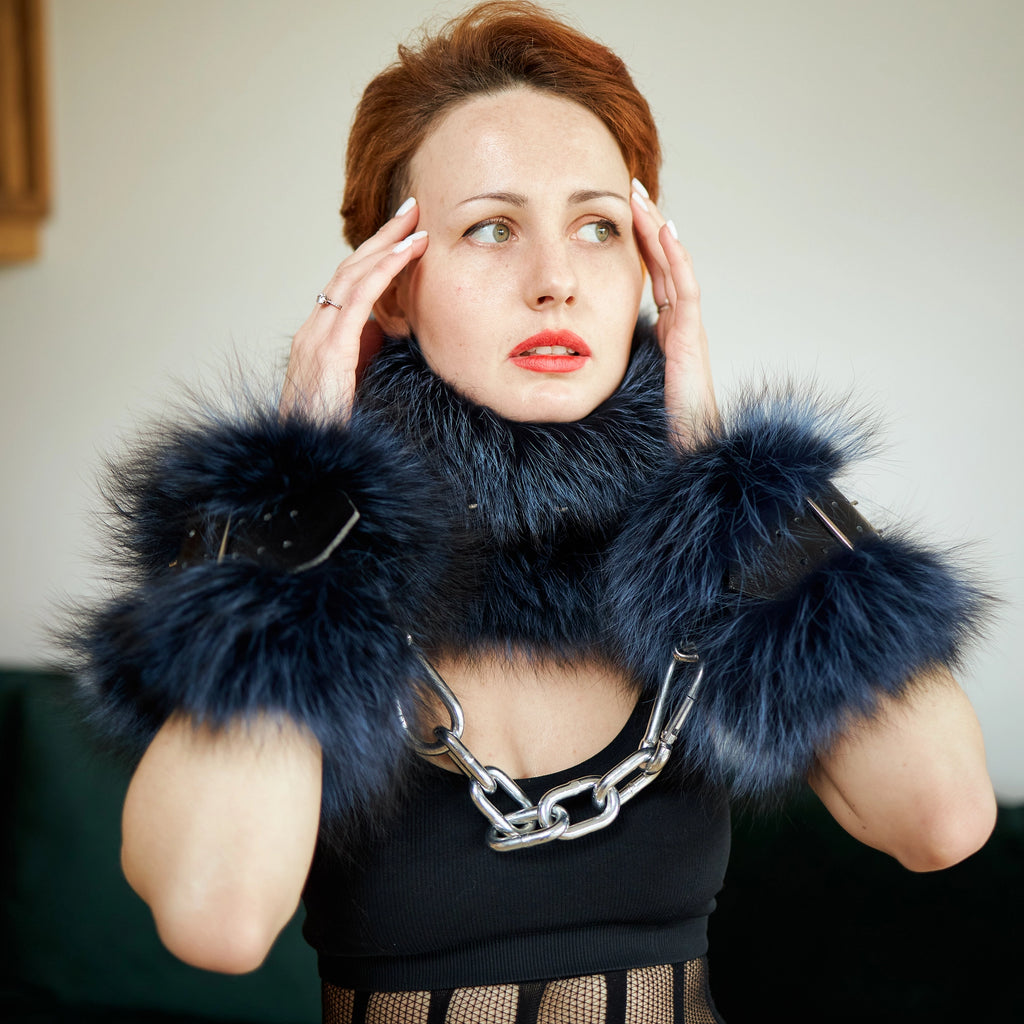 Silver Fox Fur Collar 'Fox Master' – Ofurs